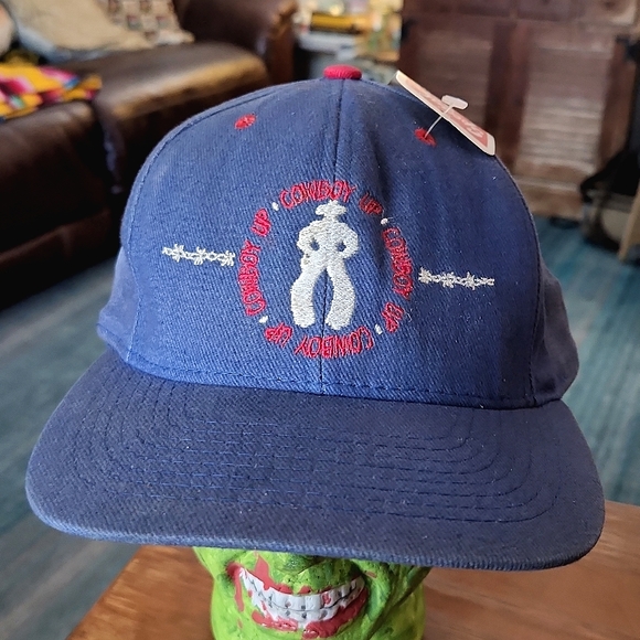 Accessories | Vintage Cowboy Up Hat Barbed Wire | Poshmark